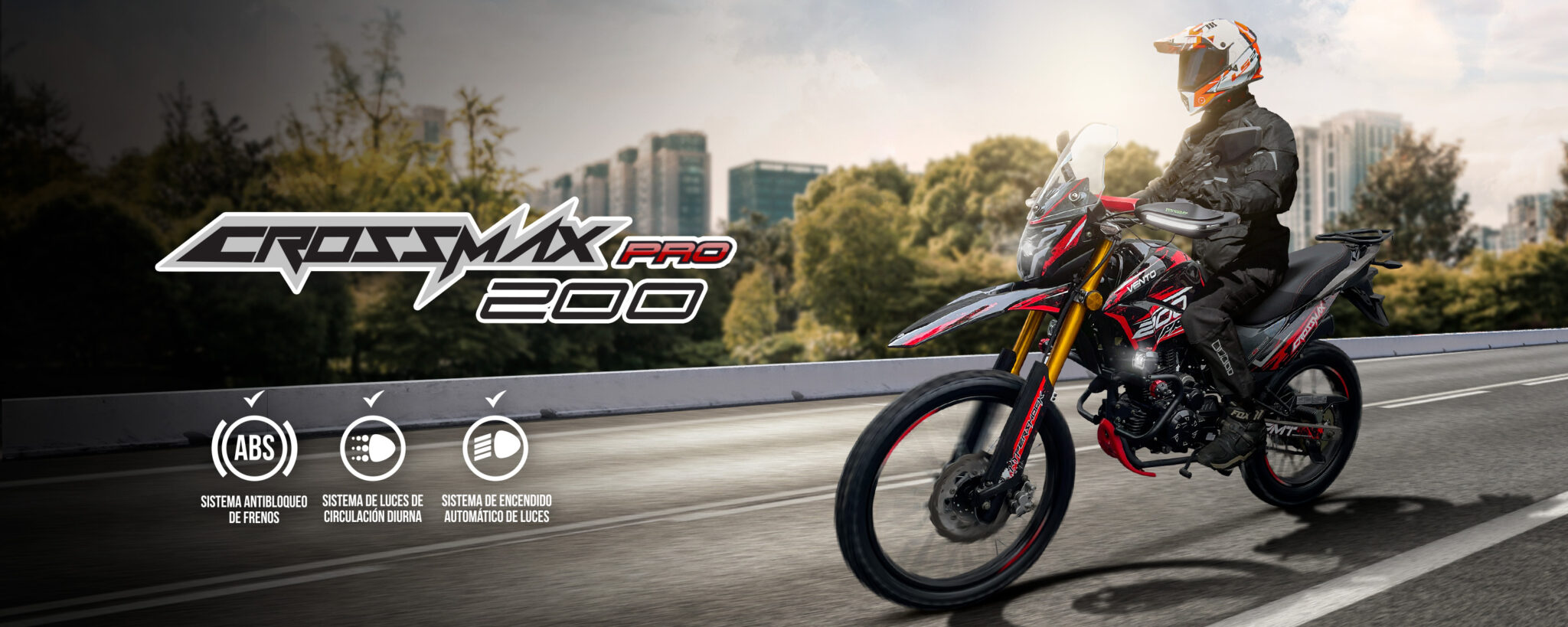 Crossmax 200 Pro – Vento Motorcycles U.S.A │Colombia